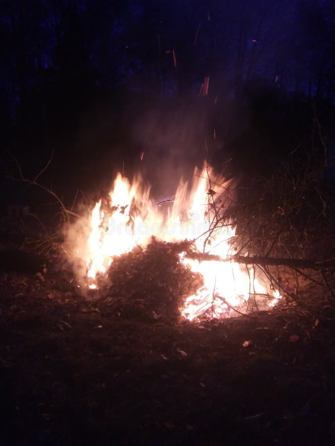 Fire Cozy Fire Fall Coco Weather Stock Photo - Image of fall, weather ...