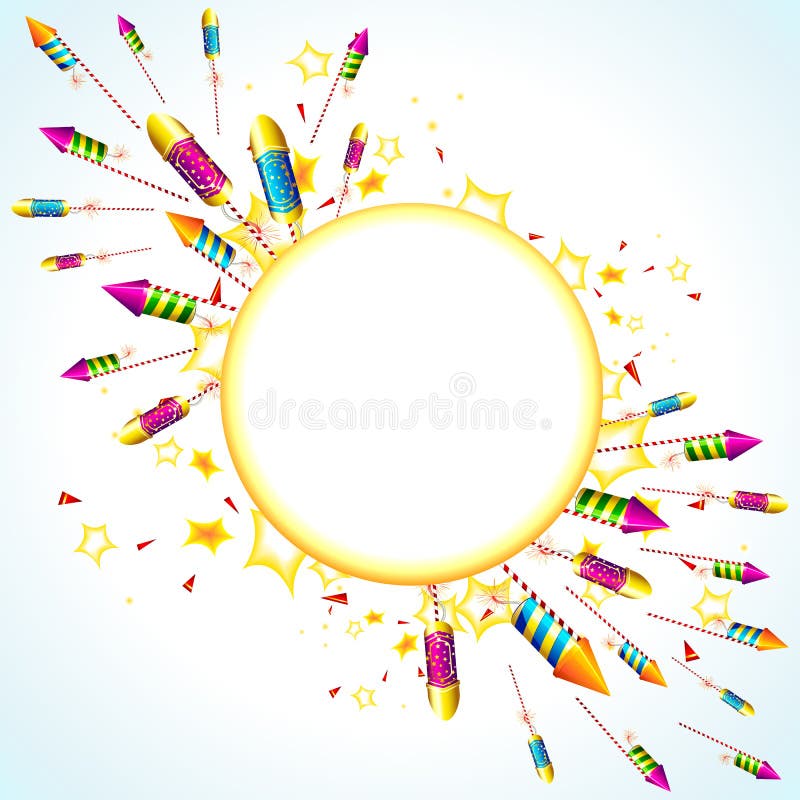 Fire Cracker stock vector. Illustration of deepavali - 21382803