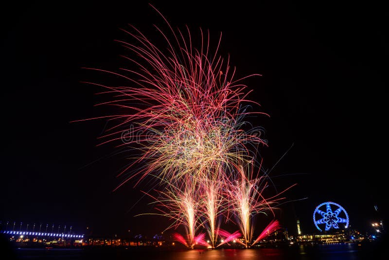Fire crackers stock photo. Image of revelry, show, lights - 86624054