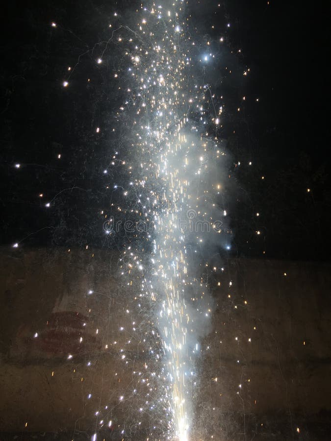 Fire Crackers during Diwali Stock Photo - Image of bokeh, fireworks ...