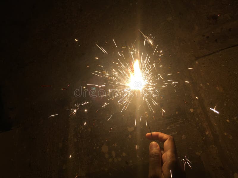 Fire Crackers during Diwali Stock Photo - Image of firework, pollution ...