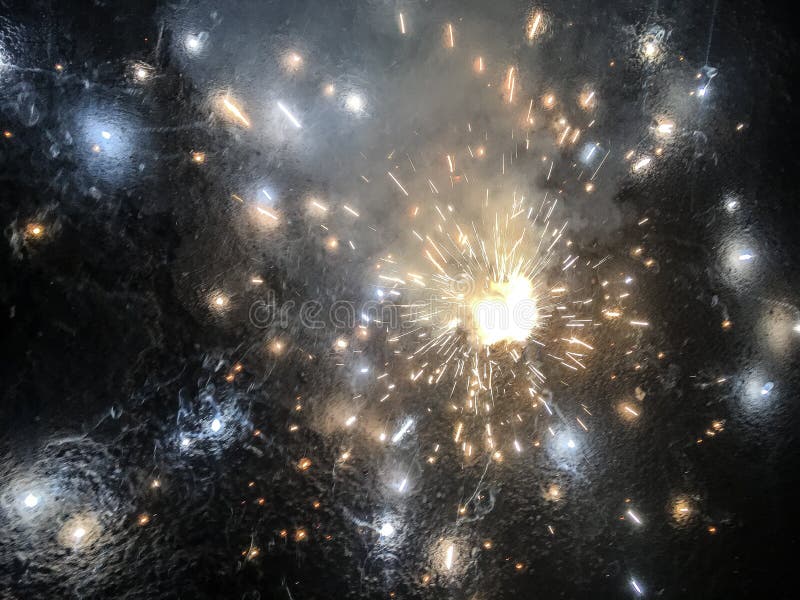 Fire Crackers During Diwali Stock Photo - Image of burst, bokeh: 131318366