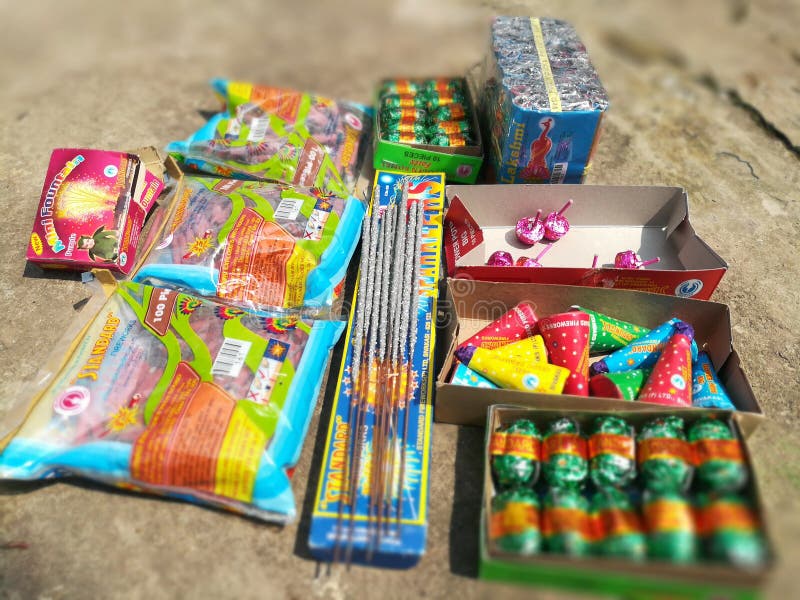 Fire Crackers in Chinese New Year Market Editorial Photography - Image ...