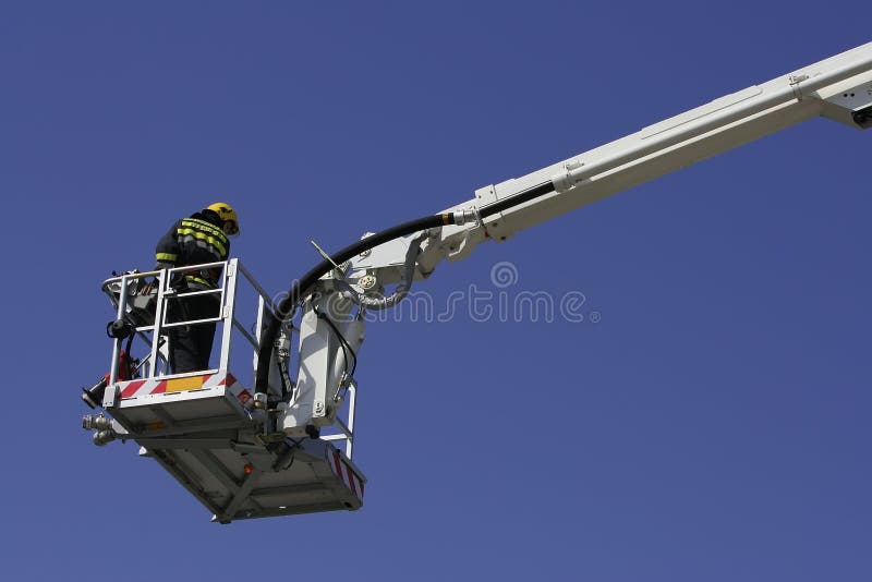 Fire - crane stock photo. Image of emergency, squad, firefighter - 10817284