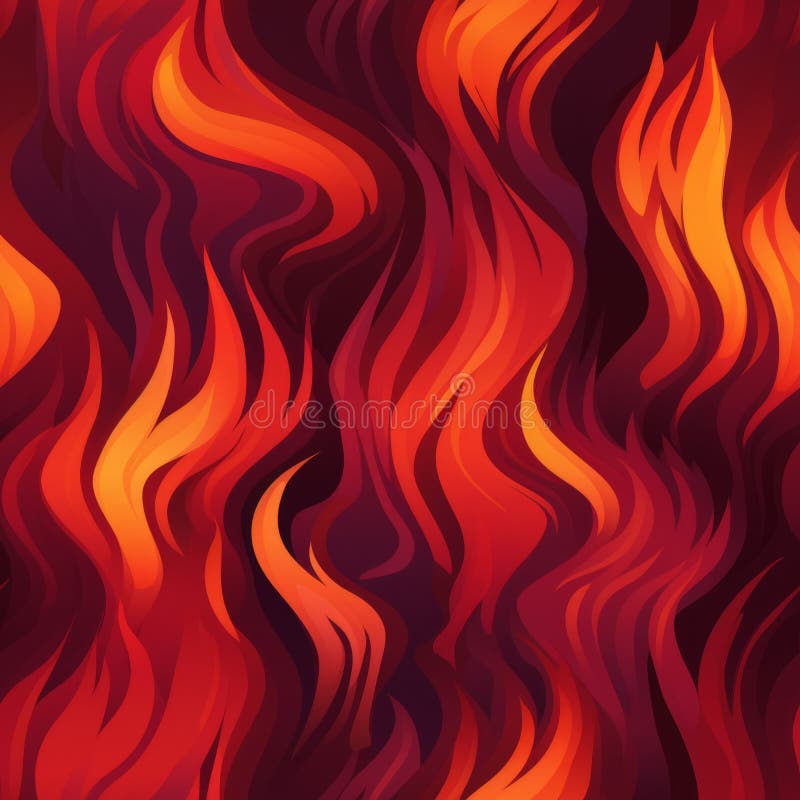 Fire Creative Abstract Wavy Texture. Stock Illustration - Illustration ...