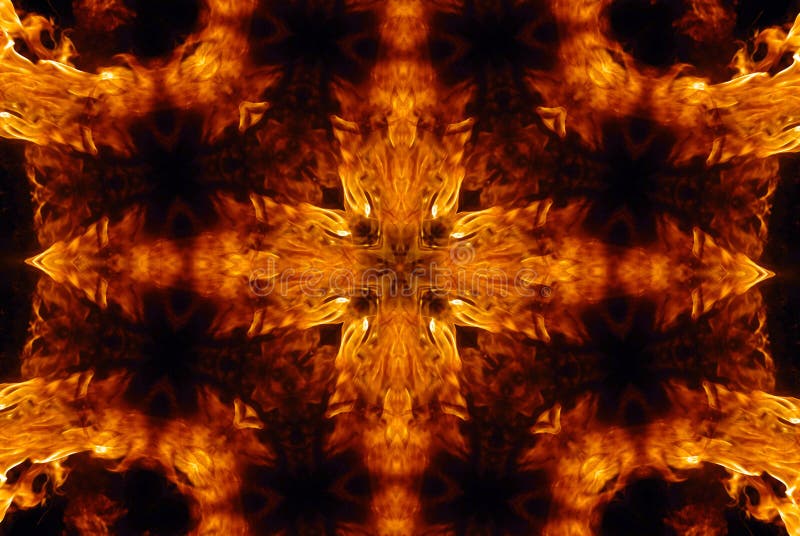 Fire Cross Background Picture. Image: 6034861