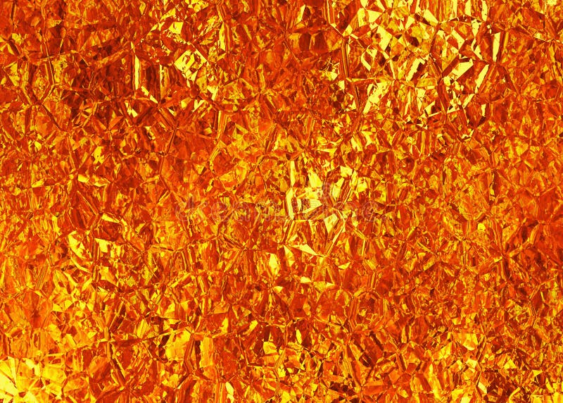 Fire Crystal Polygonal Abstract Texture Stock Illustration ...