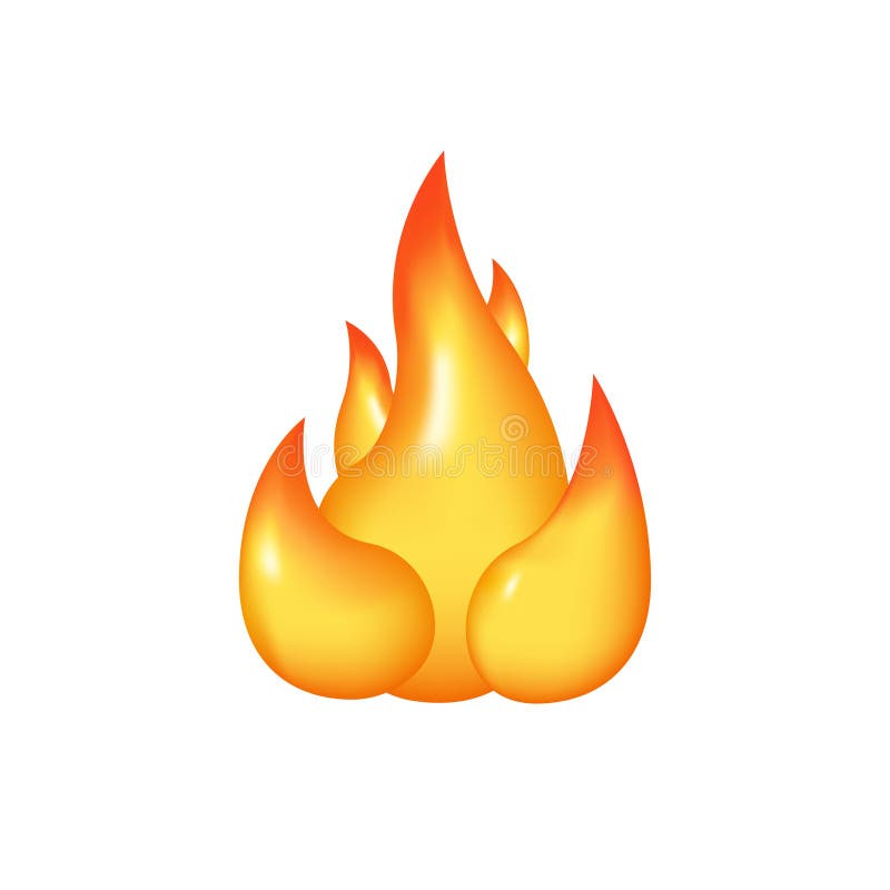 3d Fire Emoji Emoticon Stock Illustrations – 117 3d Fire Emoji Emoticon ...