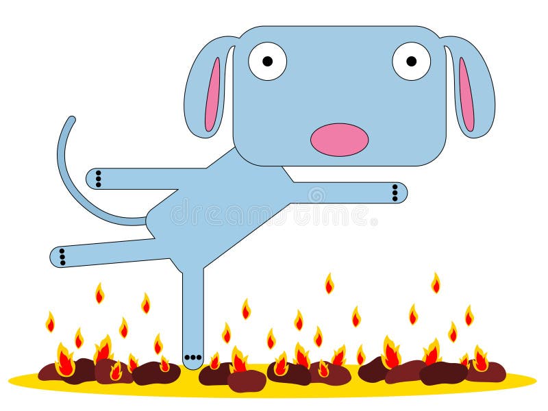 Fire dance stock illustration. Illustration of fire, heat - 35173251