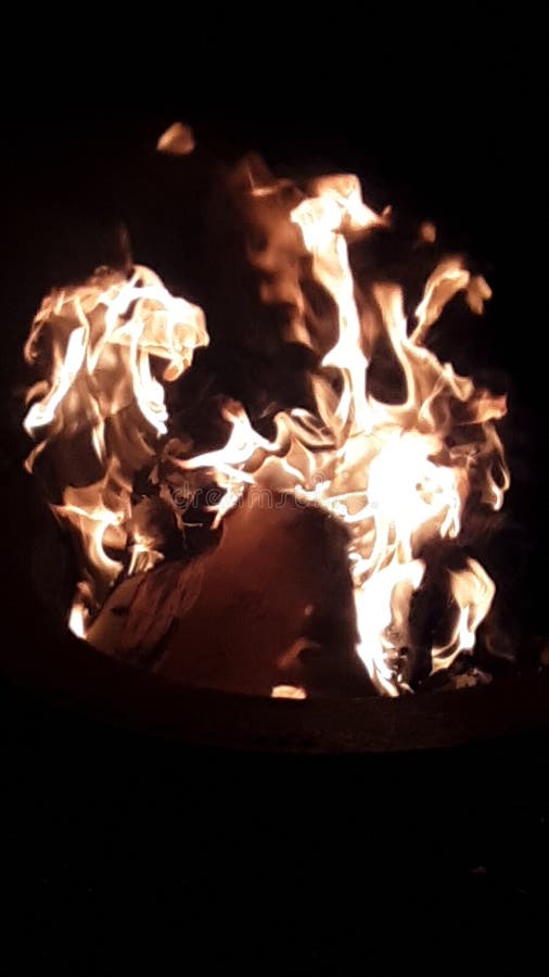 Fire Dancing Shows at Night. Amazing Fire Show As Part of Wedding ...