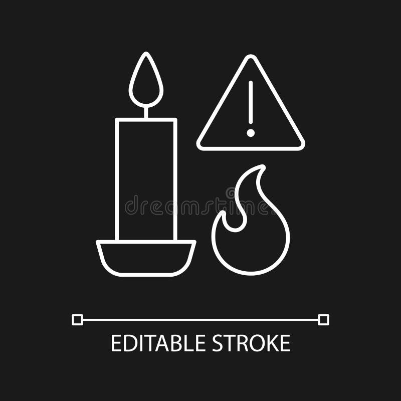 Candles Danger Stock Illustrations – 593 Candles Danger Stock ...