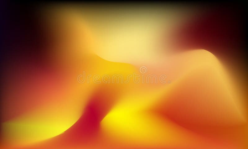 Fire on Darkness Abstract Smooth Background Stock Vector - Illustration ...