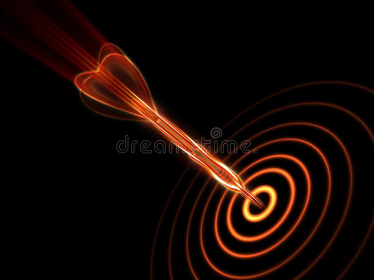 Fire Dart Target Dark Stock Illustrations – 6 Fire Dart Target Dark ...