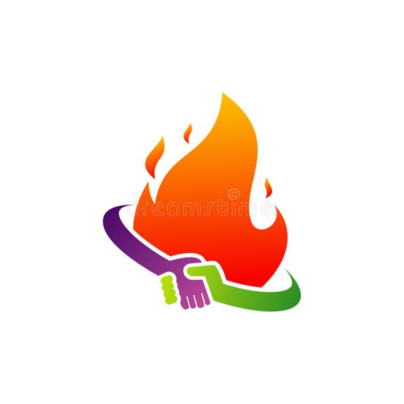 Fire Deal Logo Vector Template, Creative Deal Logo Design Concepts ...