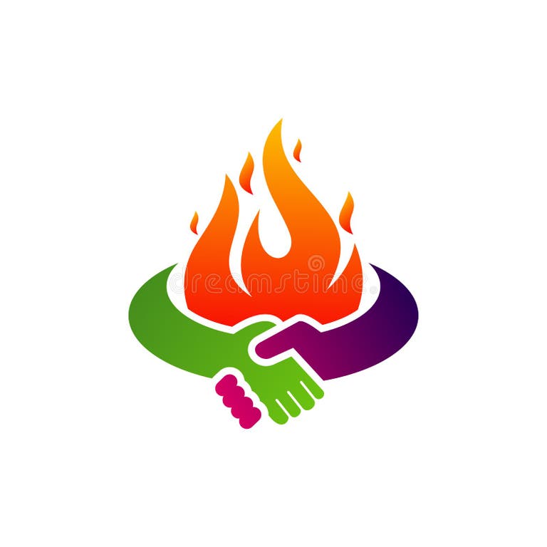 Fire Deal Logo Vector Template, Creative Deal Logo Design Concepts ...