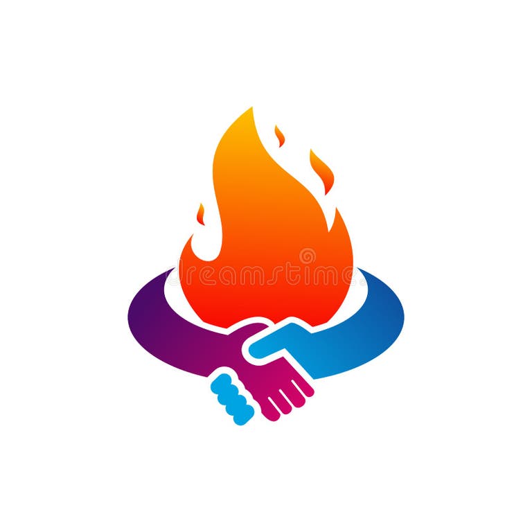 Fire Deal Logo Vector Template, Creative Deal Logo Design Concepts ...