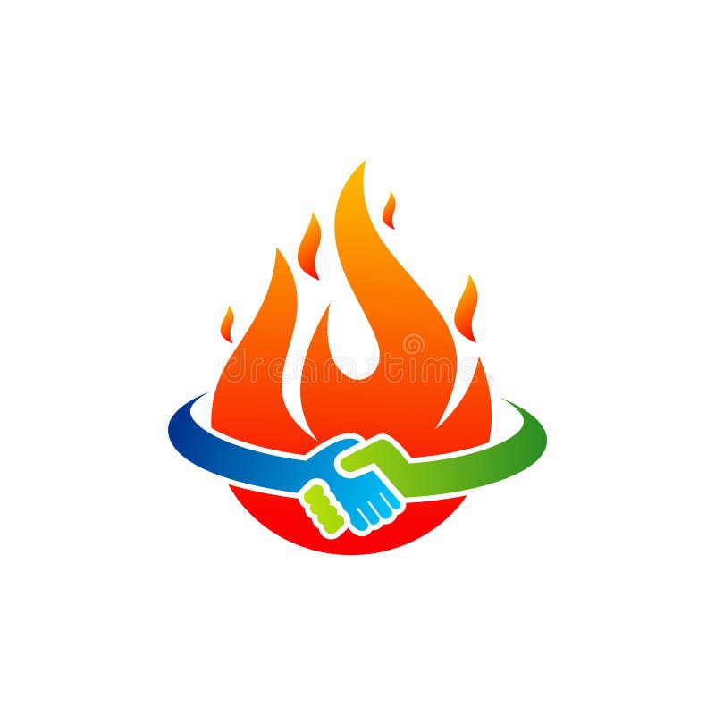 Fire Deal Logo Vector Template, Creative Deal Logo Design Concepts ...
