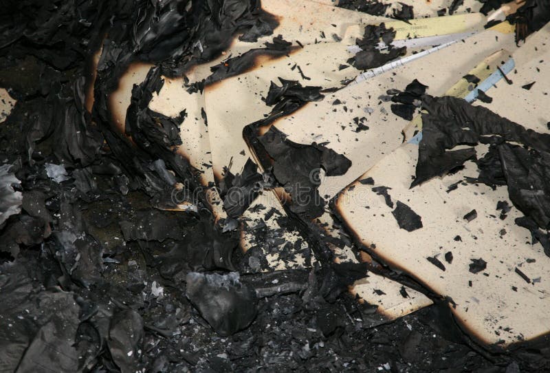 Fire debris stock image. Image of dirty, burnt, damage - 751655