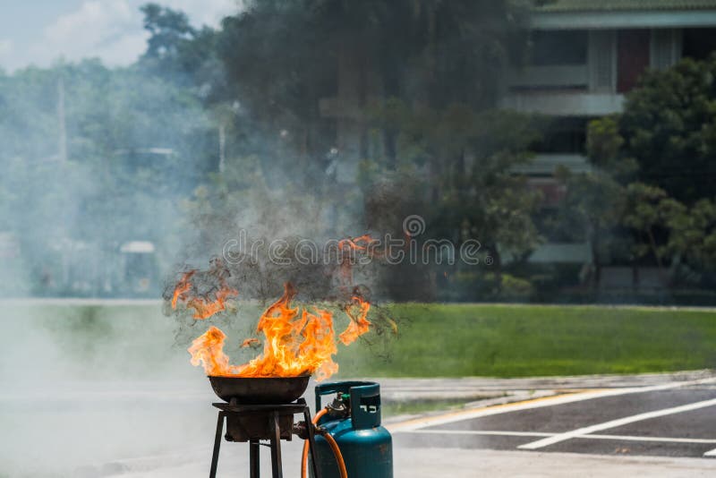 Fire demonstration stock photo. Image of security, riot - 245844746