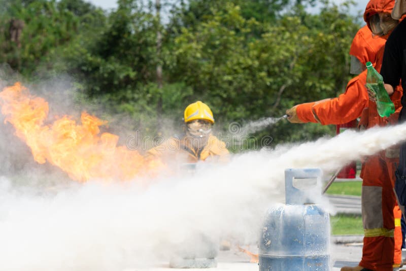 Fire demonstration stock photo. Image of security, protests - 245848382