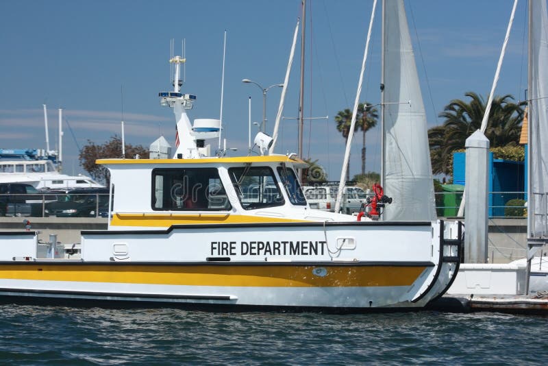 Fire Department Boat Picture. Image: 6384871