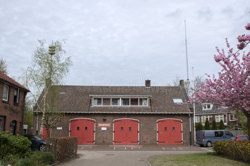 Fire Department Building at Abcoude the Netherlands 8-4-2024 Editorial ...
