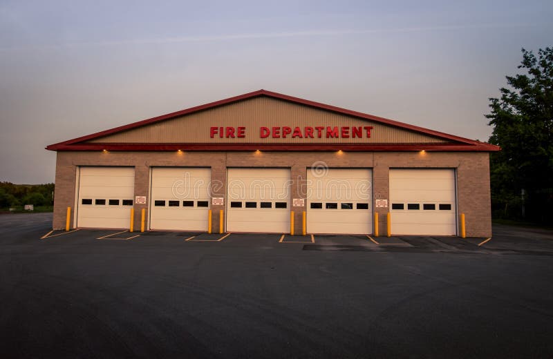 Fire department stock image. Image of scotia, garage - 73594069