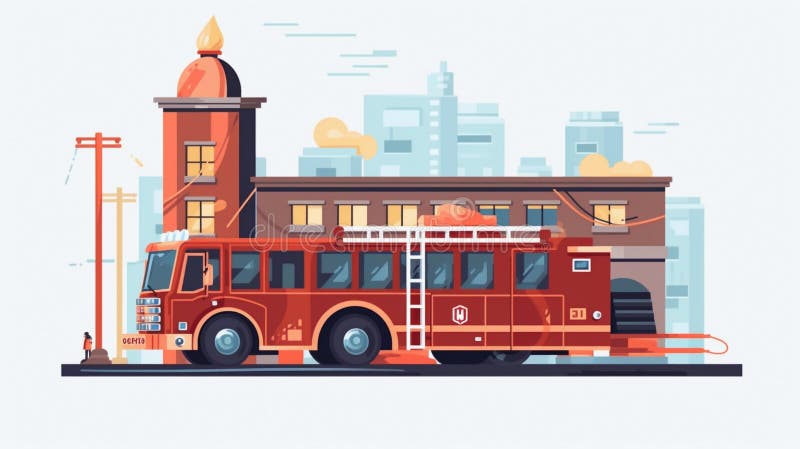 Firedepartment Theme Stock Illustrations – 46 Firedepartment Theme ...