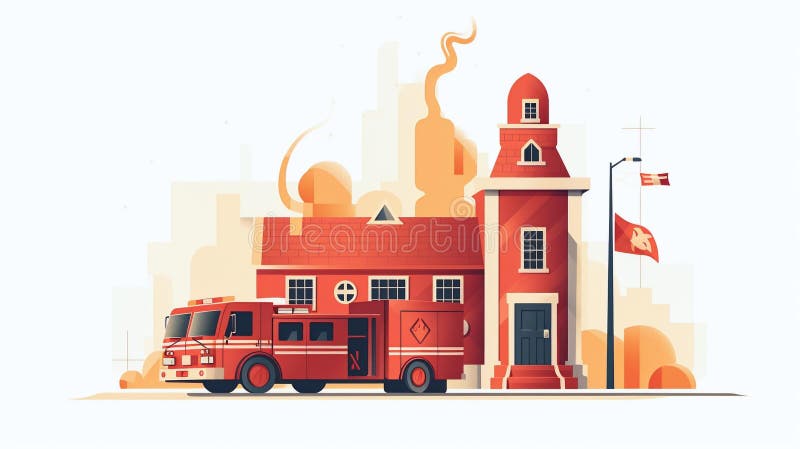 Firedepartment Theme Stock Illustrations – 46 Firedepartment Theme ...