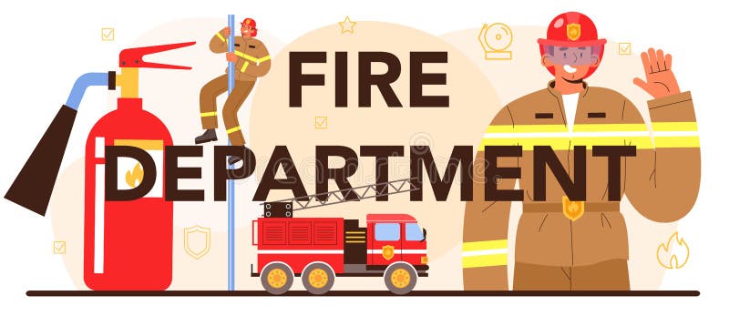 Fire web header / banner stock illustration. Illustration of global ...