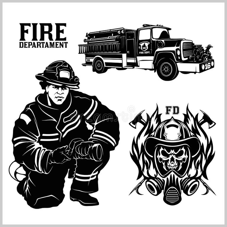 Fireman Badge Vector Stock Illustrations – 3,162 Fireman Badge Vector ...