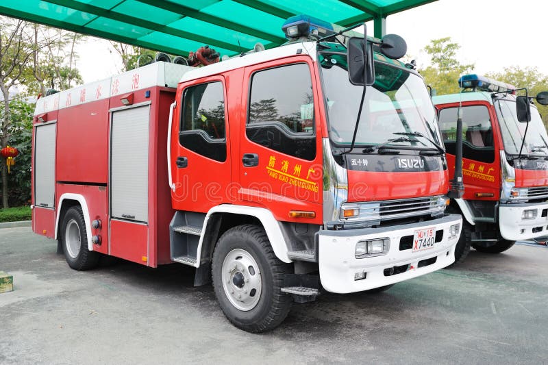 Fire department vehicle editorial stock photo. Image of antenna - 23619638