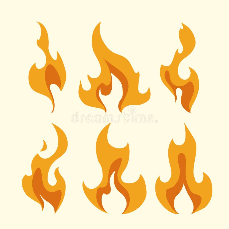 Fire design stock vector. Illustration of fire, icon - 44204724