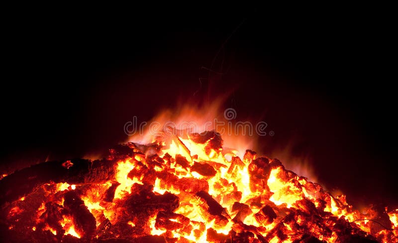 Fire stock image. Image of dangerous, blazing, embers - 40786871
