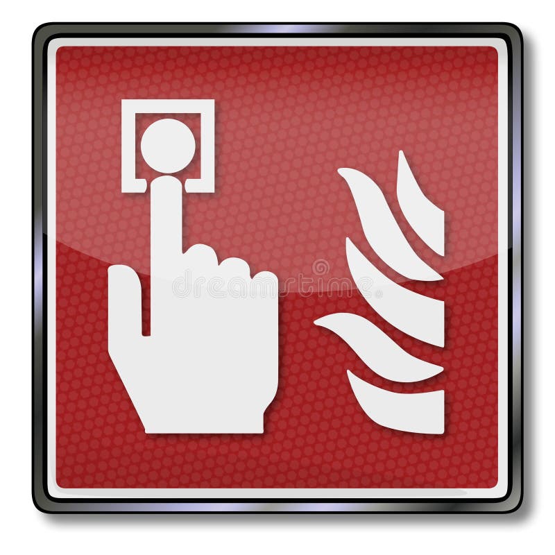 Fire Detector and Fire Alarm Stock Vector - Illustration of prevention ...