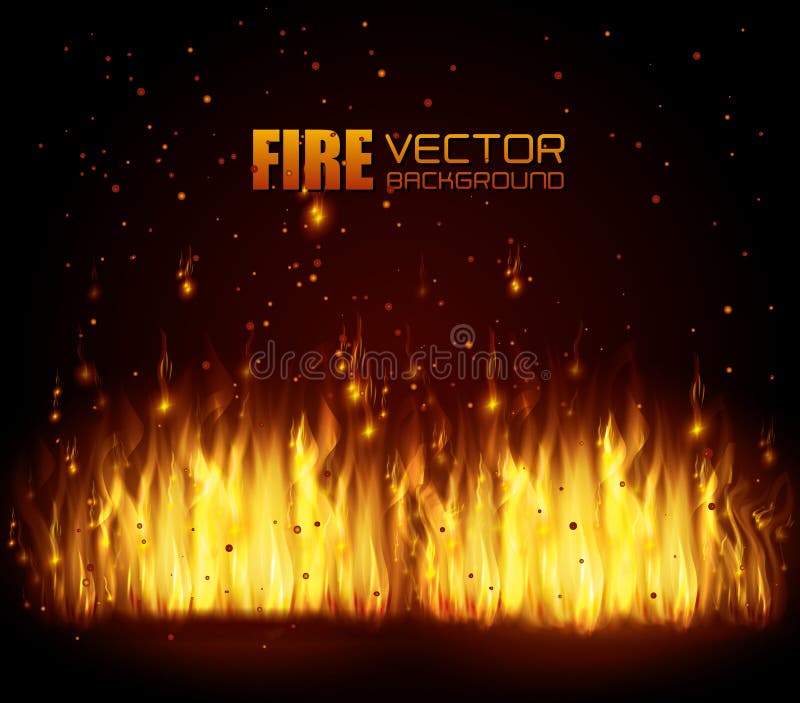 Fire digital design. stock illustration. Illustration of fire - 58821991
