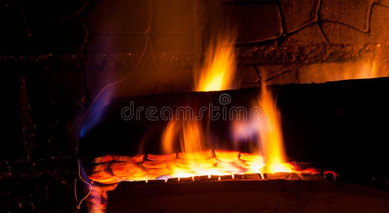 Fire stock photo. Image of blazing, ignite, fiery, bonfire - 122183794