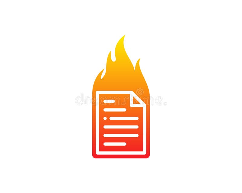 Fire Digital Logo Icon Design Stock Vector - Illustration of connection ...