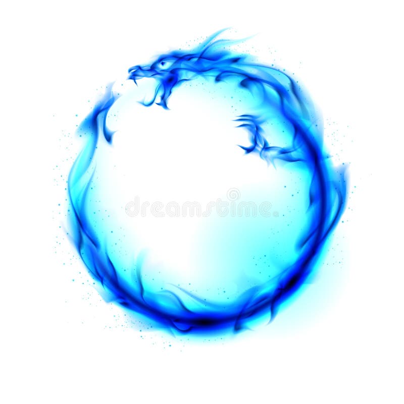 Fire Dragon stock vector. Illustration of dragon, evil - 23337190