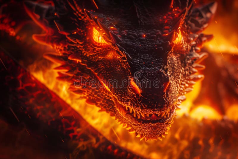 Dragon Eye Fire Stock Illustrations – 988 Dragon Eye Fire Stock ...