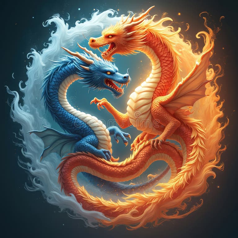 Powerful Elemental Spirits Stock Illustrations – 14 Powerful Elemental ...