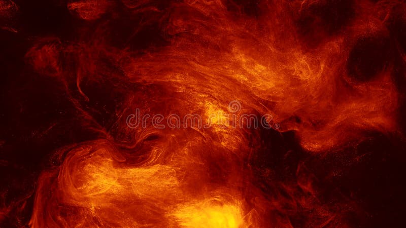 Fire Effect Animation Red Orange Hot Flames Flow Stock Video - Video of ...