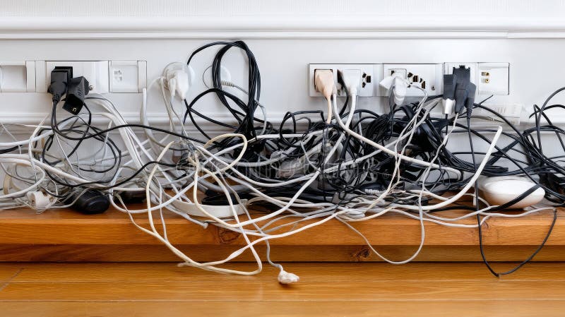 Fire in an Electrical Plug, Socket, Partition, Short Circuit in an ...