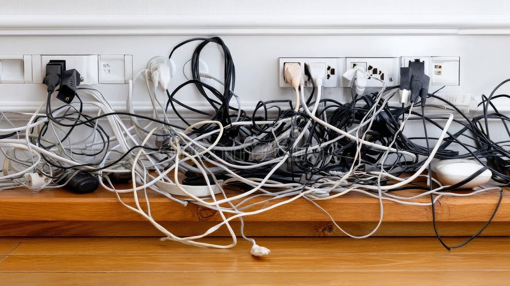 Fire in an Electrical Plug, Socket, Partition, Short Circuit in an ...