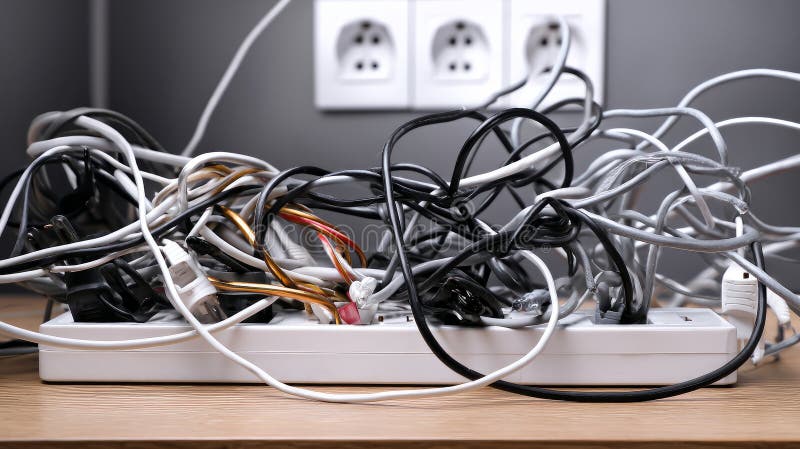 Fire in an Electrical Plug, Socket, Partition, Short Circuit in an ...