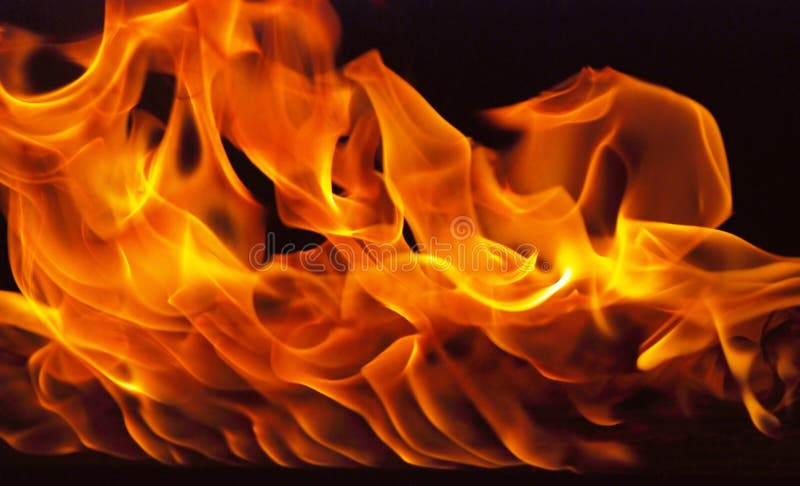Fire Element with Wall Shape Stock Image - Image of burn, screen: 15193807
