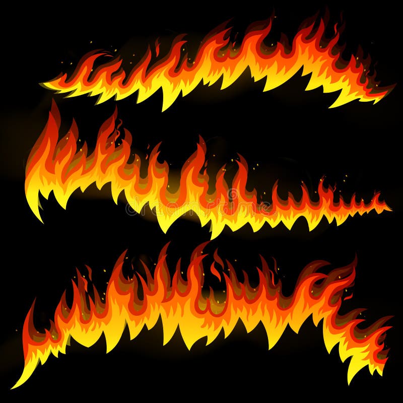 Fire Elements stock illustration. Illustration of save - 30707368
