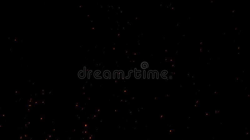 Fire Ember. Ember Particles Stock Video - Video of embers, element ...