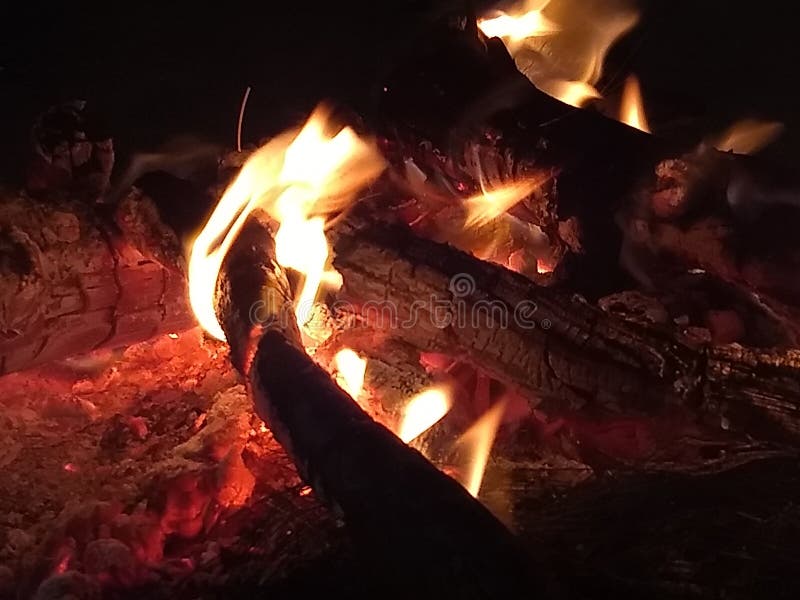 Fire and embers stock image. Image of city, embers, mexico - 107087083