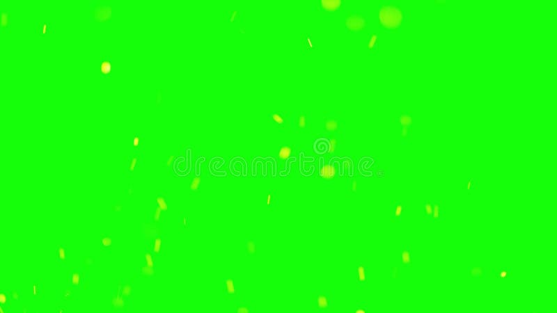 Fire Embers, Fire Particles Use Green Screen Stock Video - Video of ...